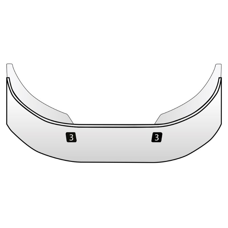 Kenworth T700 14″ Step and Tow – 5 Star Chrome & Truck Parts